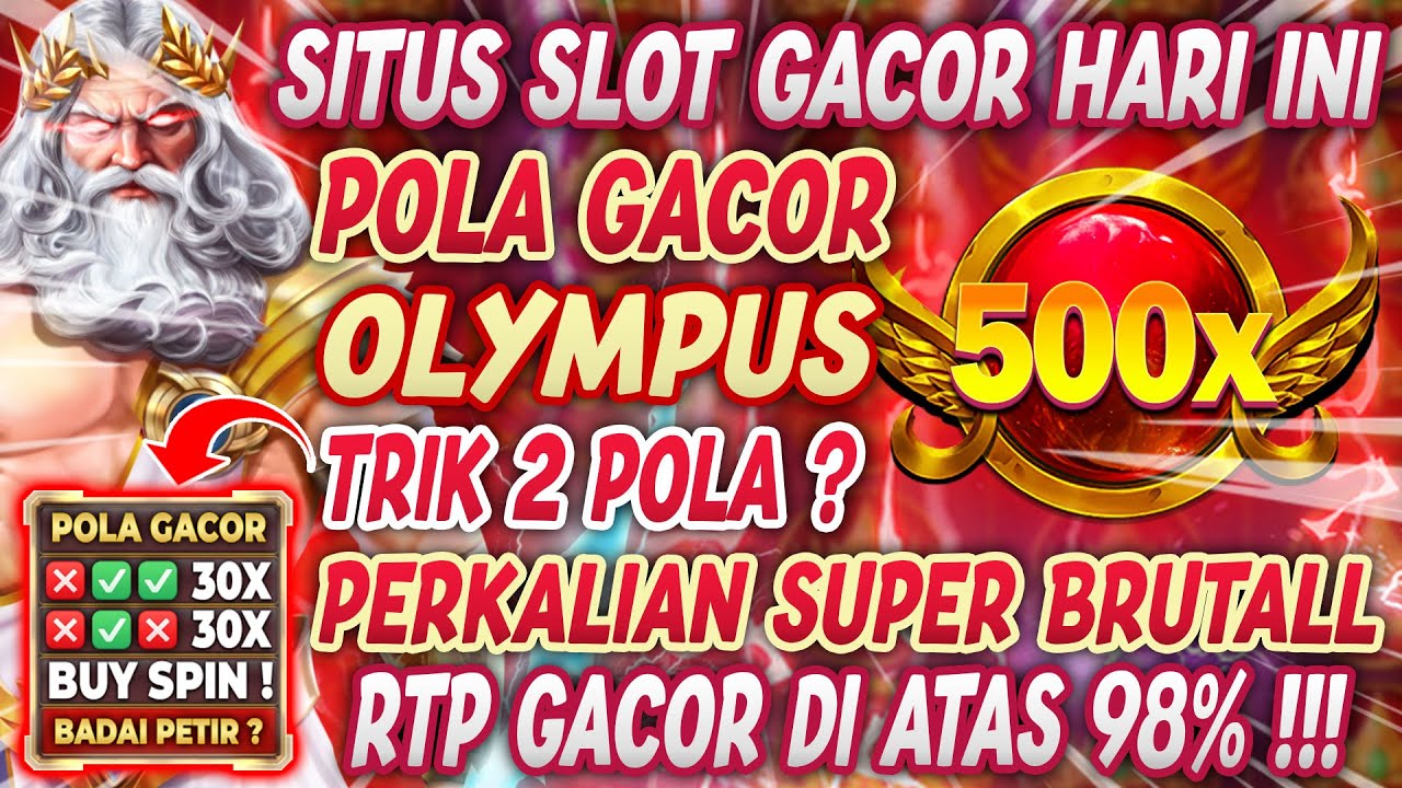 Libas Kakek Zeus di Gates Of Olympus dengan Perkalian Petir Merah dan ...